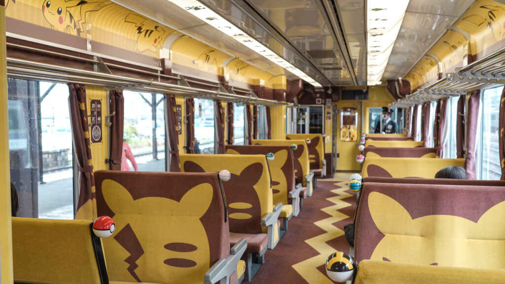 Pikachu Train in Japan | The Train That Brings You HAPPINESS! – Momoko Abe
