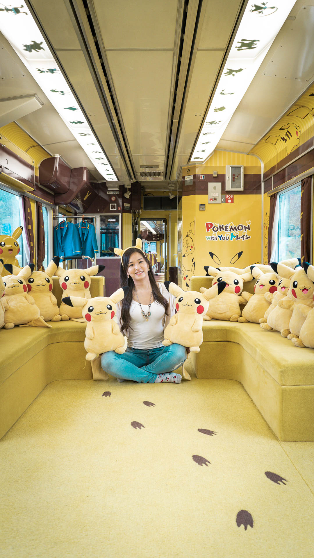 Pikachu Train in Japan | The Train That Brings You HAPPINESS! – Momoko Abe